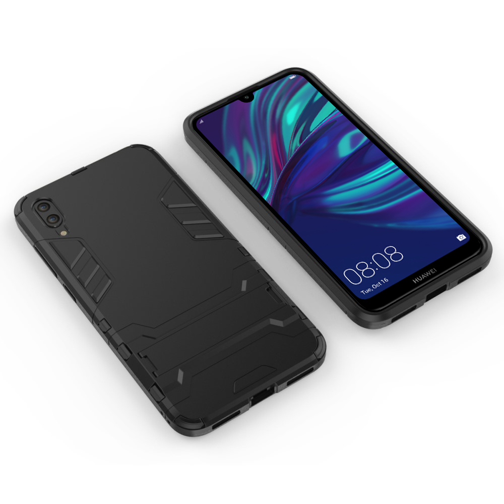 Slim Armour Tough Shockproof Case for Huawei Y7 Pro 2019 (Black)